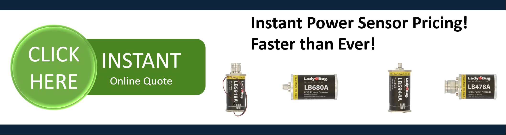 USB Power Sensors, Meters/Detectors, RF & Microwave