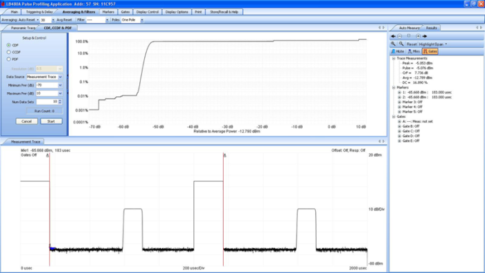 LadyBug PPA-4 Pulse Power Profiling Software Application