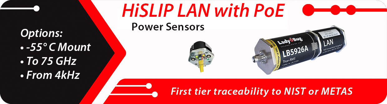 USB Power Sensors, Meters/Detectors, RF & Microwave