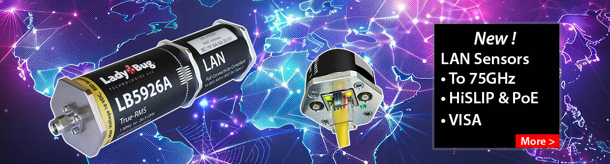 USB Power Sensors, Meters/Detectors, RF & Microwave